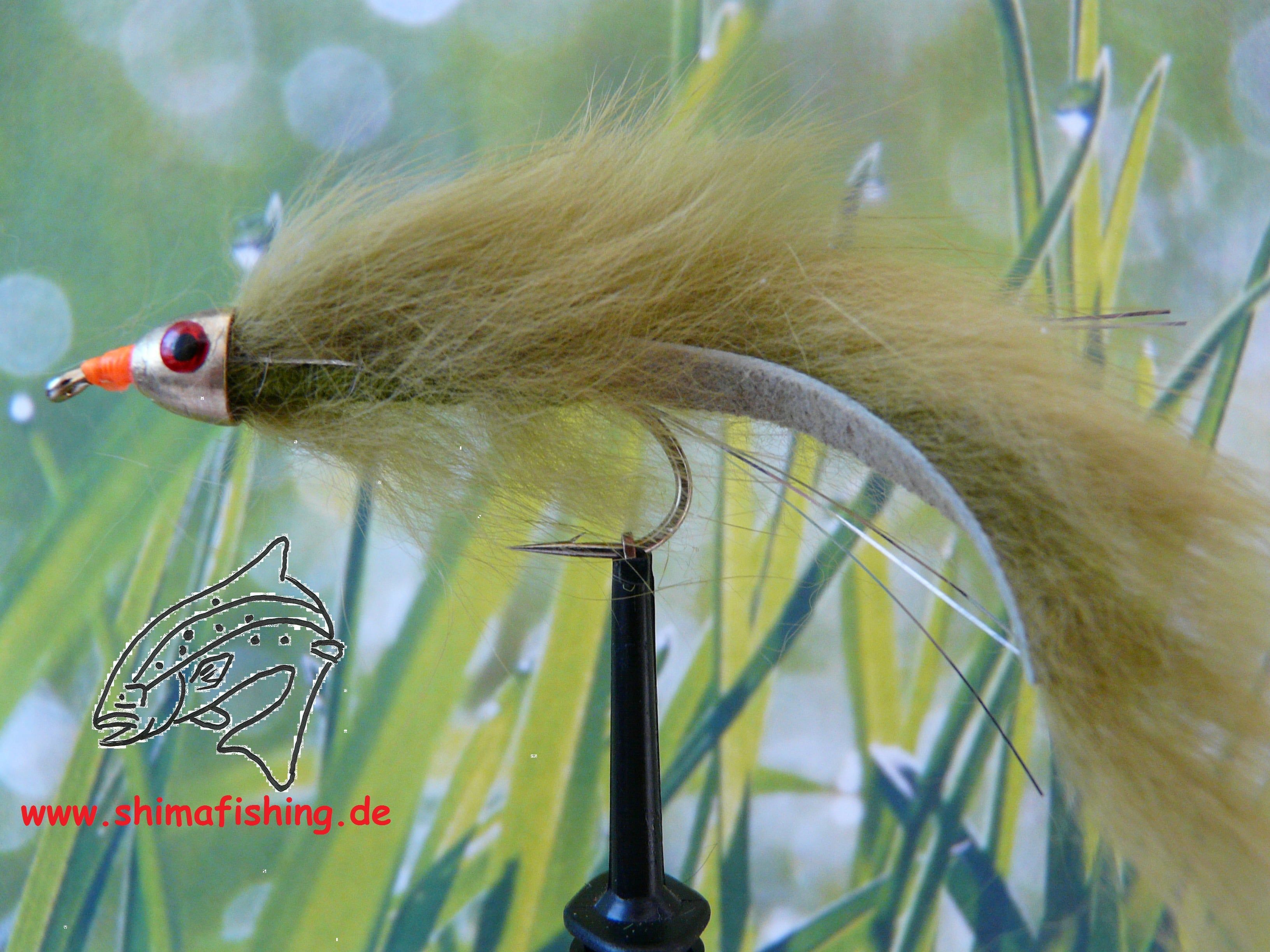 Streamer " Chupacabra Olive " | Streamer | Fliegen | shimafishing.com