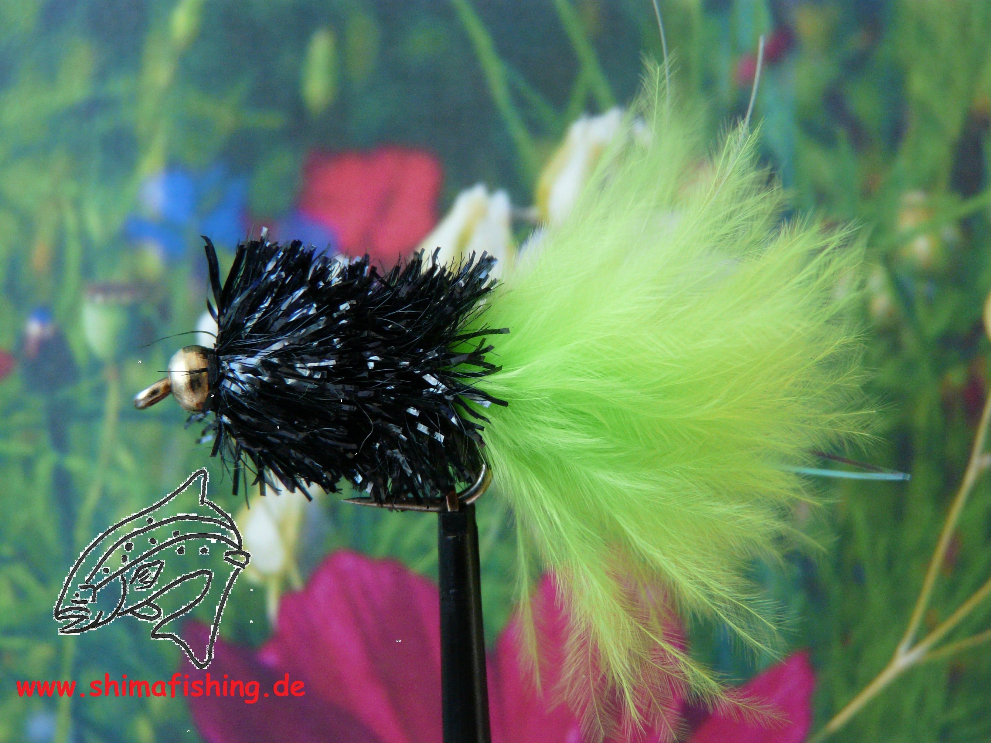 Streamer " Blob Black Nugget " | Streamer | Fliegen | shimafishing.com