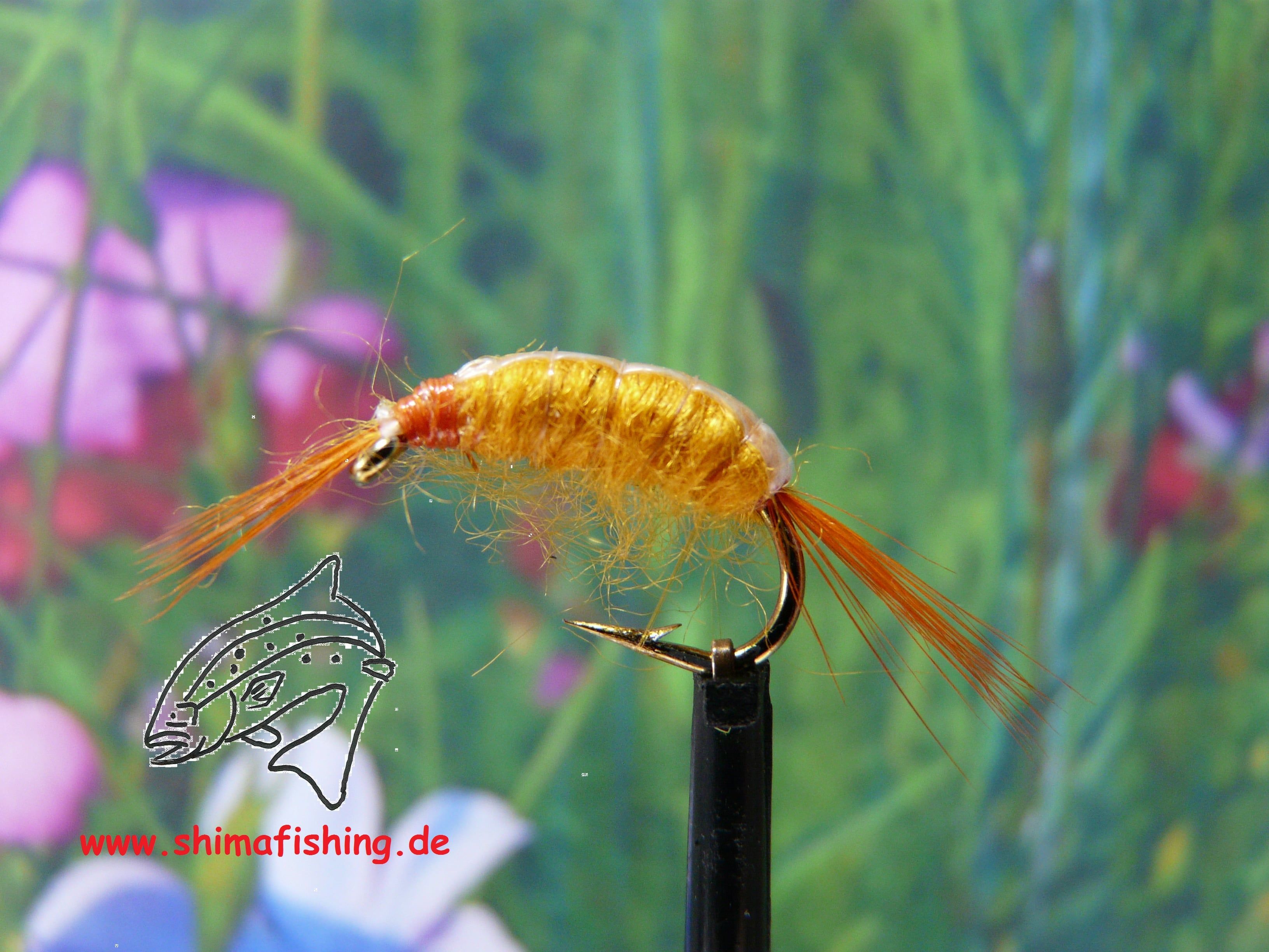 Nymphe " Scud Orange " | Nymphen | Fliegen | shimafishing.com