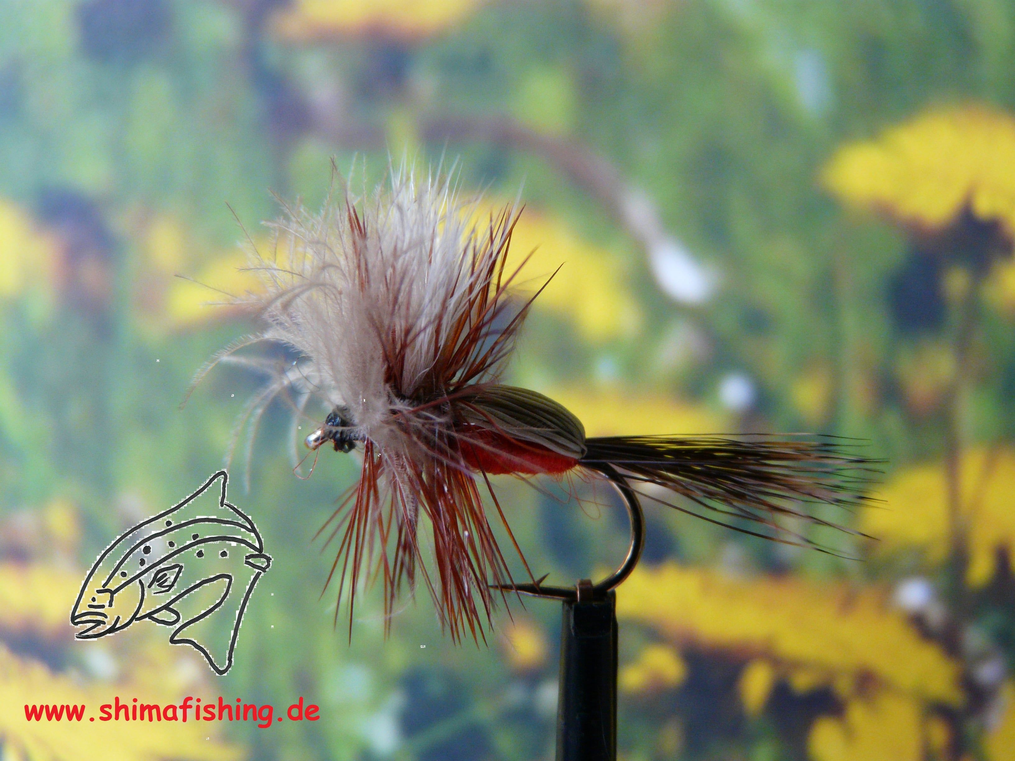 Trockenfliege " CDC Royal Humpy " | Trockenfliegen | Fliegen ...