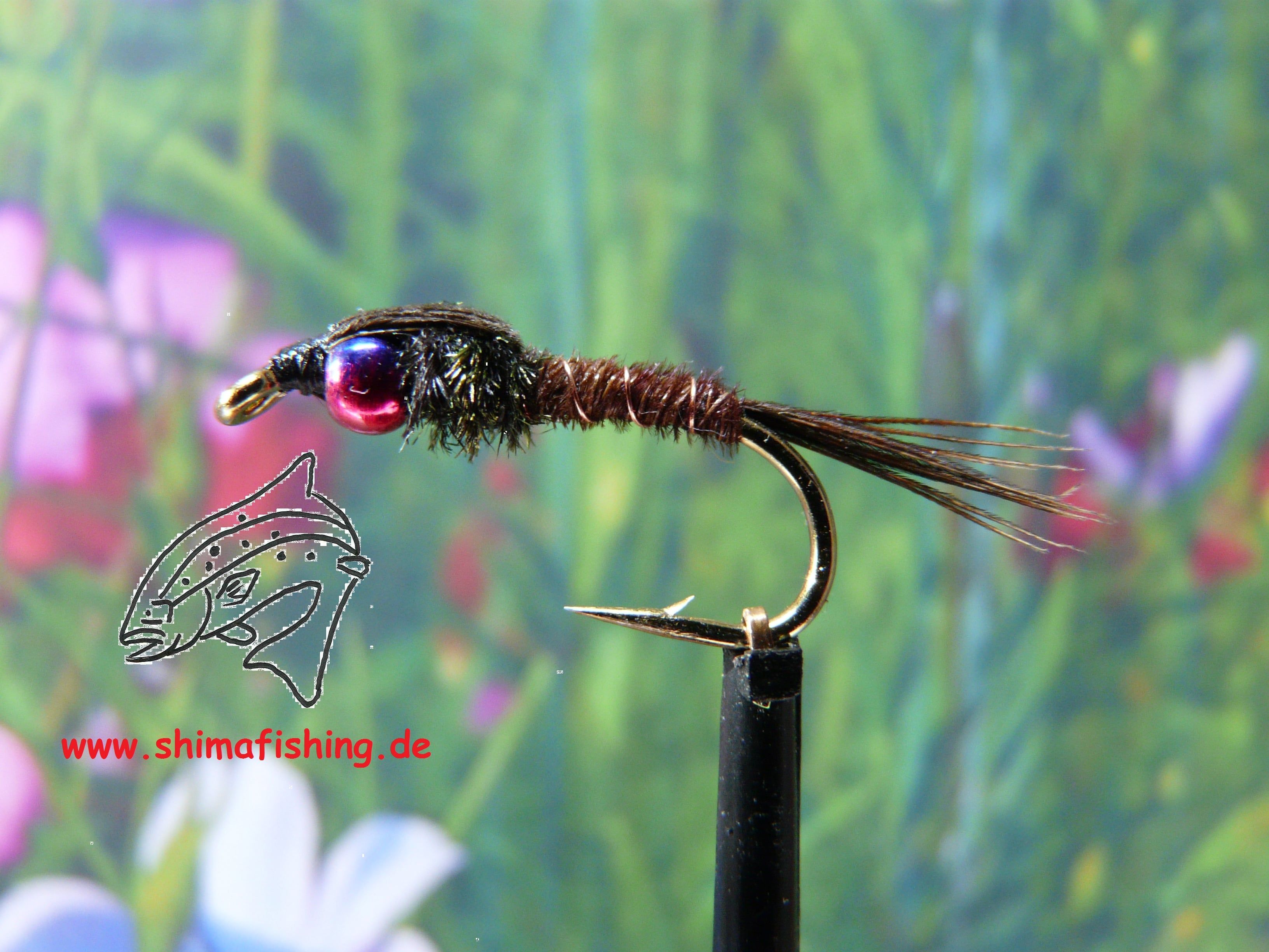 Nymphe " Pheasant Tail Rainbow " | Nymphen | Fliegen | shimafishing.com